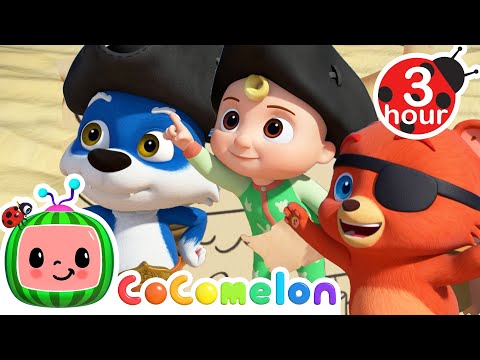 Find The Buried Treasure With JJ | Cocomelon - Nursery Rhymes | Fun Cartoons For Kids | Moonbug Kids