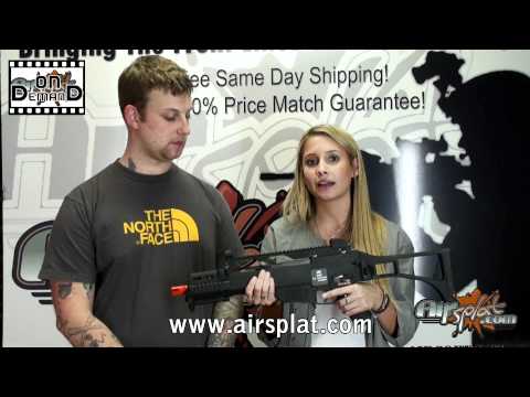 AirSplat OD - WE Tech G39C G36 Airsoft Gas Blowback Rifle Ep 61