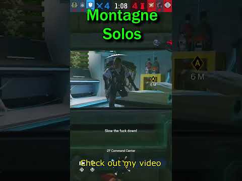 Pro Montagne in Rainbow Six Siege #rainbowsixsiege #r6siege