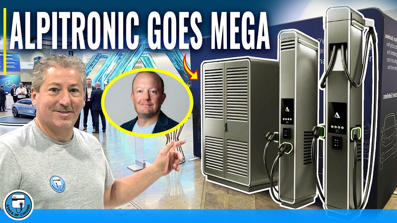 Alpitronic Shows Off Its Megawatt HYC1000 Fast Charger At The EV Charging Summit