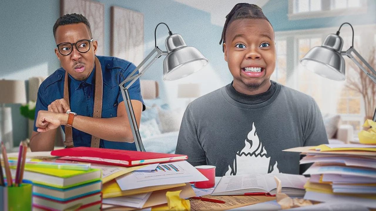 ¿Haciendo la tarea con tus papás? - Los Parodie Bros