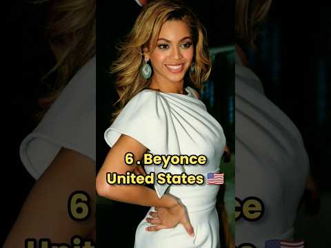 Top 10 Most Popular Female Singers 2023 #singer #shorts