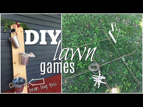 DIY Lawn Games
