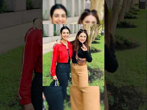 Sara khan and yumna Zaidi beautiful memories ❤️#sarakhan #yumnazaidi #pakistanidrama #shorts