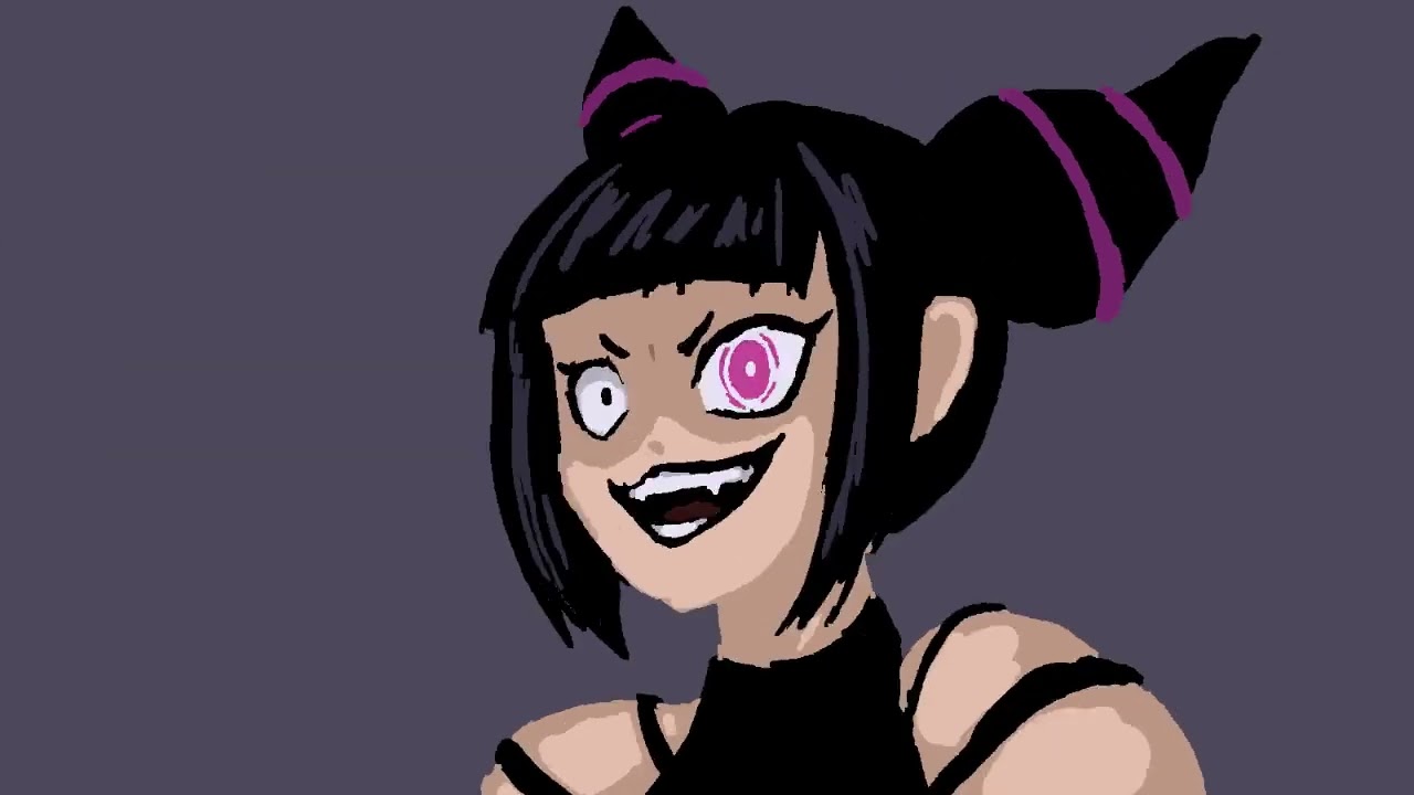 Juri vs Chun-Li - muscle growth 