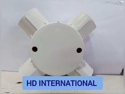 4 Way PVC Junction Box - Four Way PVC Junction Box Latest Price ...