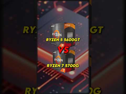 Ryzen 5 5600GT vs Ryzen 7 5700G | Which One Should You Buy in 2025? π #pcgaming #gaming #pcgaming...