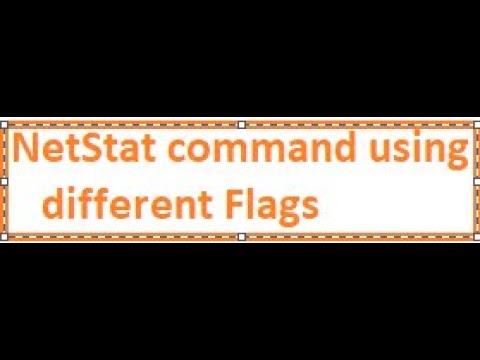 Linux Netstat command and usage of netstat Flags