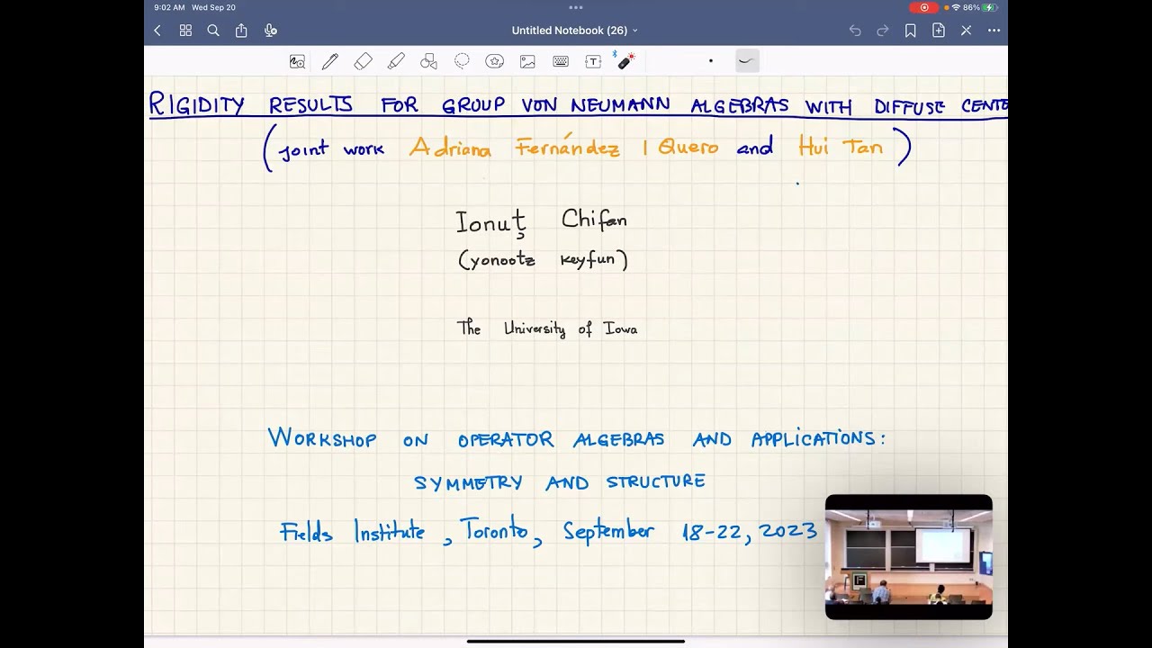 Rigidity results for group von Neumann algebras with diffuse center