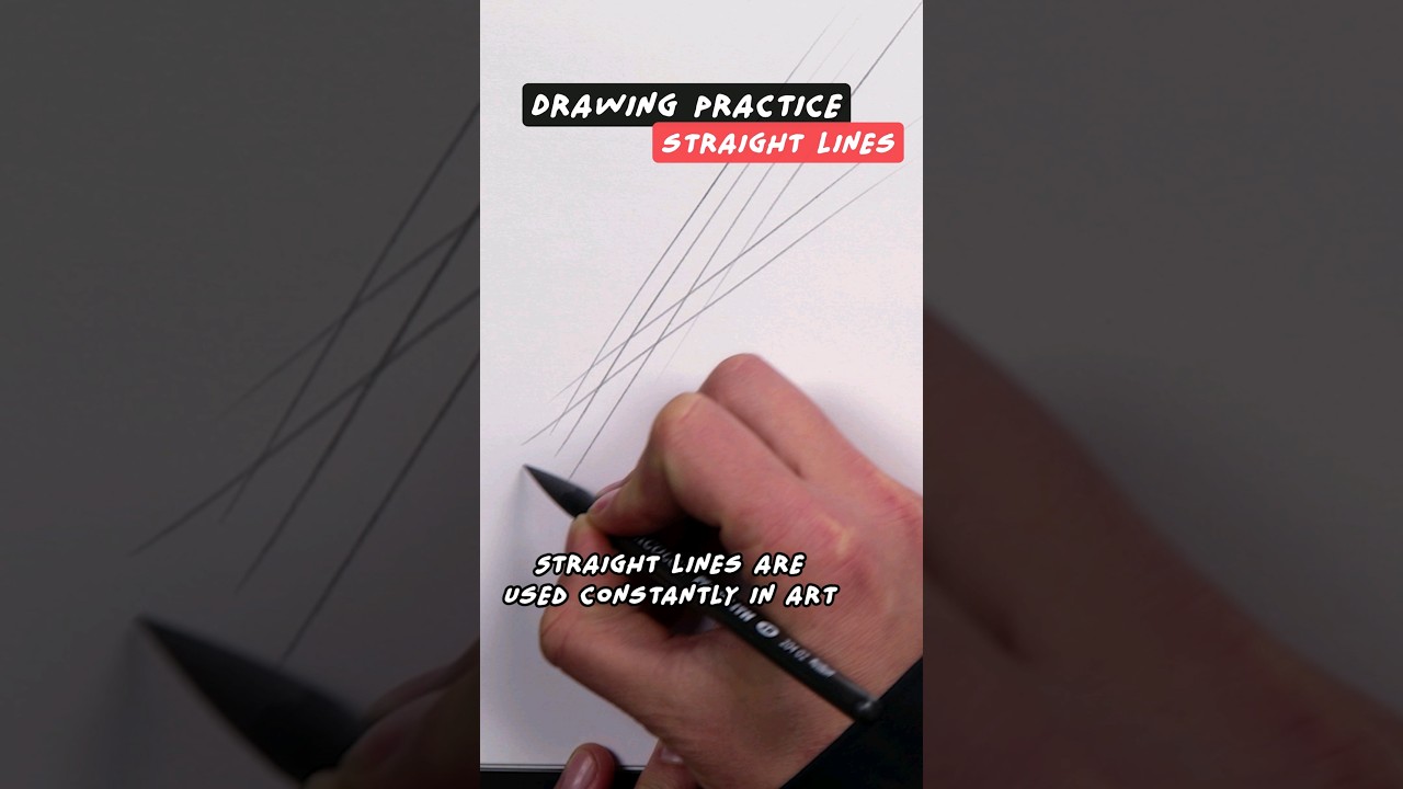 How to Draw Straighter Lines