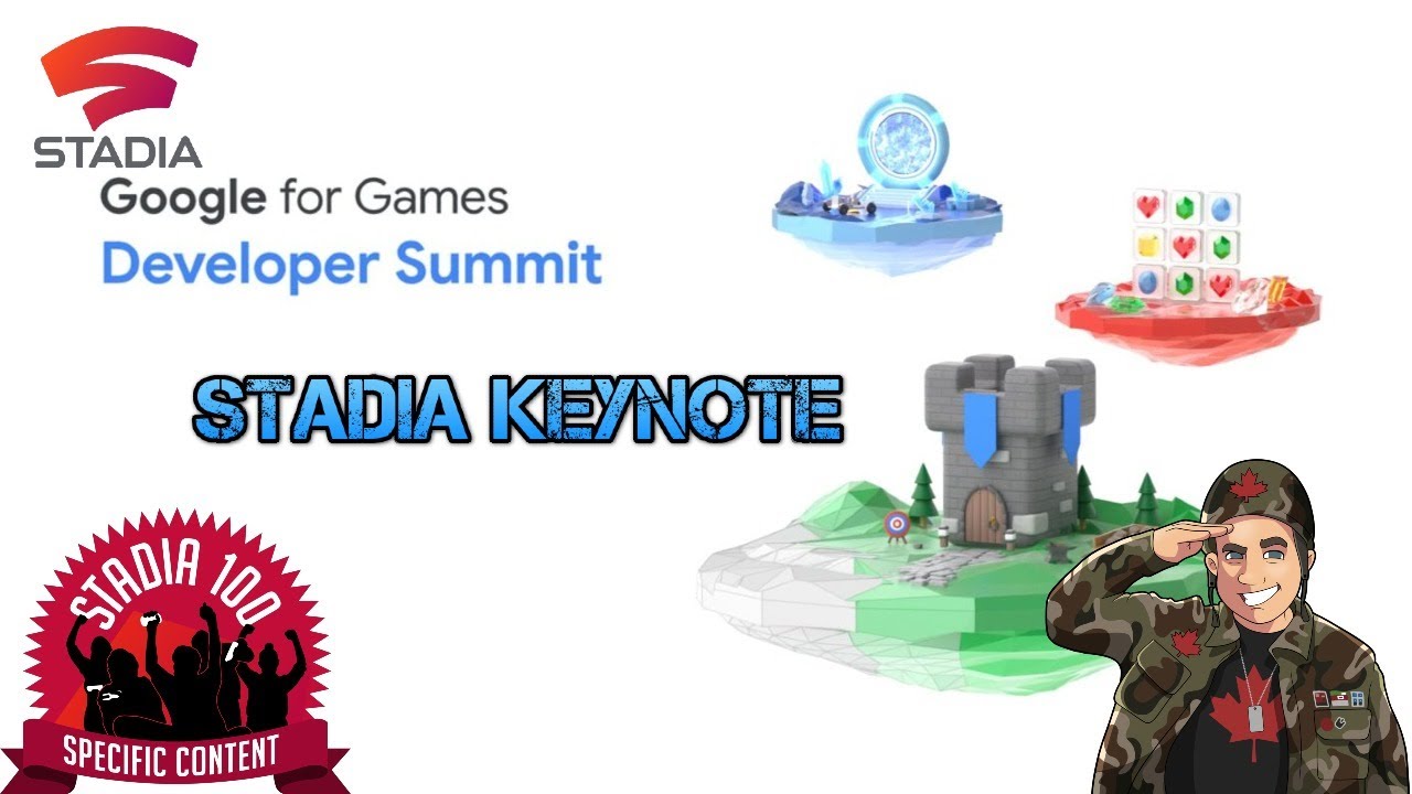 Google for Games Developer Summit 2021 Stadia Keynote #GoogleforGames