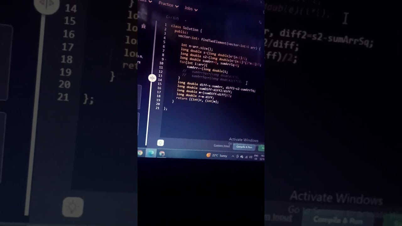 #gfg #problemsolving #problemoftheday #leetcode #geeksforgeeks #programming #cpp #c++