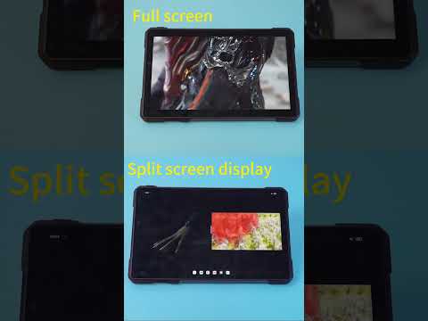 Split-Screen Magic: Tank Pad E Takes Multitasking to the Next Level!