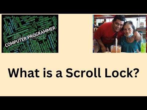What is a Scroll Lock Key?