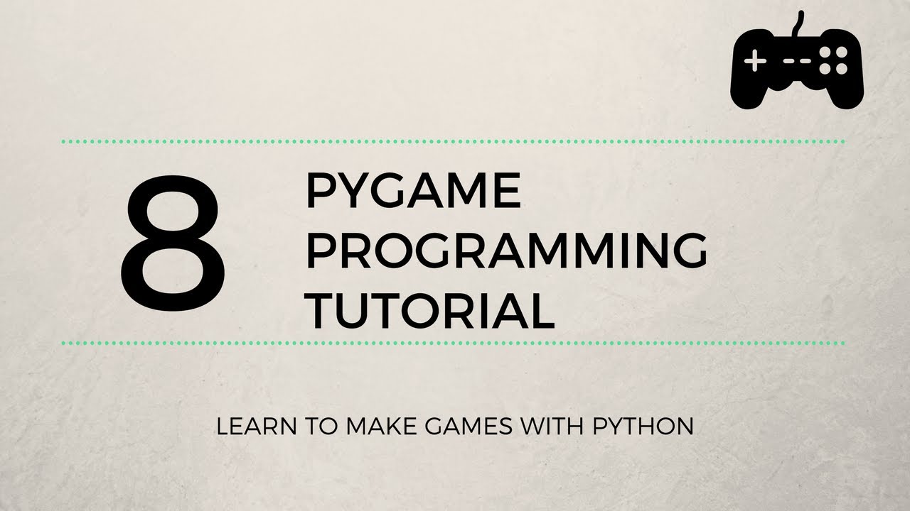 Pygame Tutorial #8 - Scoring and Health Bars