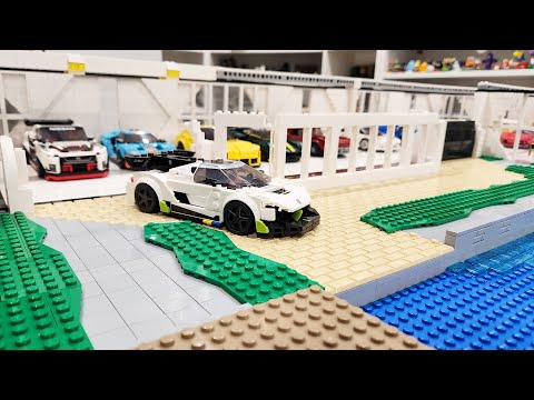 Live Your Supercar Ownership Dream With This Lego Luxury Garage and ...