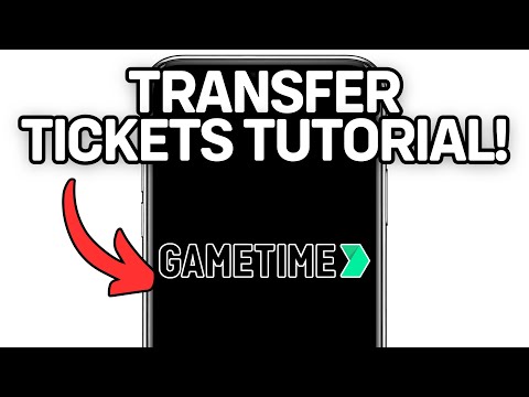 NEW! TRANSFER TICKETS ON GAMETIME TUTORIAL (WORKING) 2025!