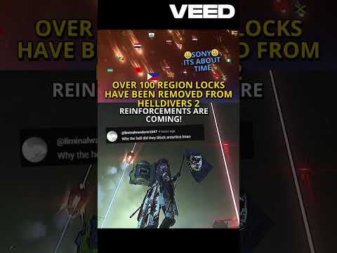 Sony REMOVED Region Lock From HELLDIVERS 2