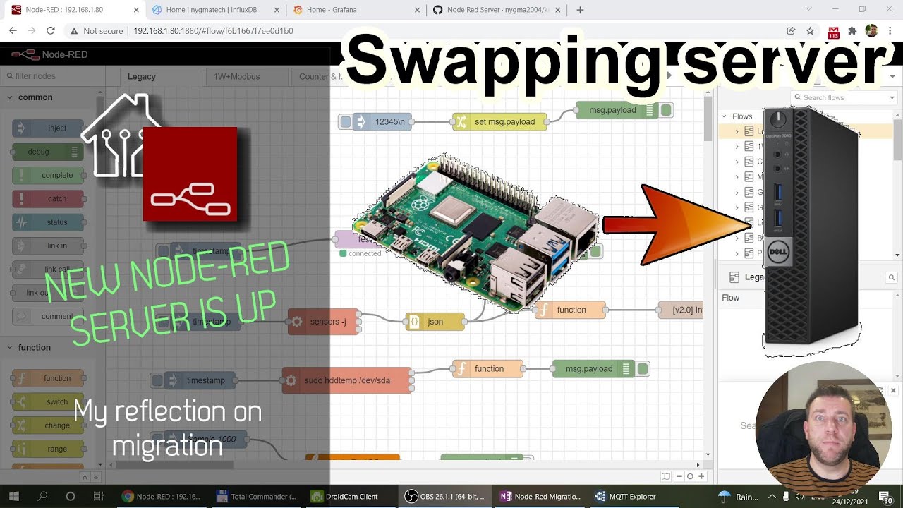 Migrated to my new Node-Red server