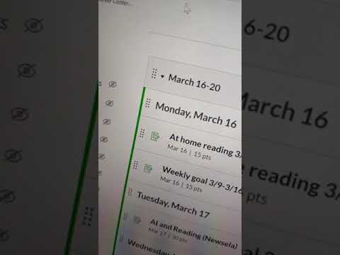 Canvas Modules Pro Tip