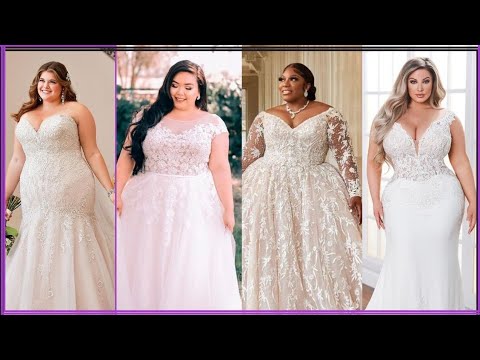 40+ Most Unique and Glamorous Wedding Dresses For Plus Sized Brides in 2023