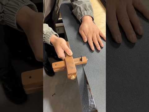 This is a Pure HandyCraft Making a Handmade Leather Belt #leagherbelt #handmade