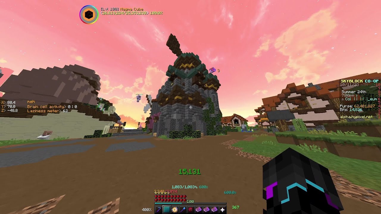 Alpha Testing 10/10/23 - Ability Transfusion | Hypixel Skyblock