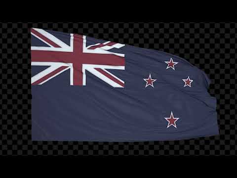 New Zealand Flag PNG Sequence Pack