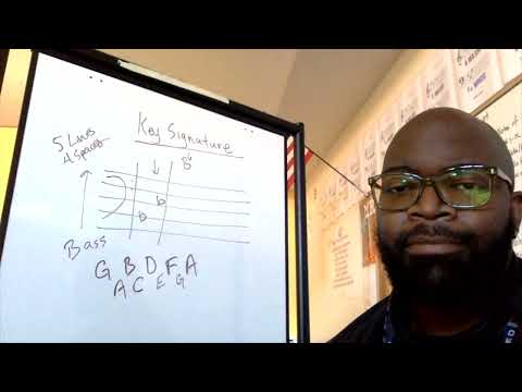 Bass Clef | Key Signature Lesson #1