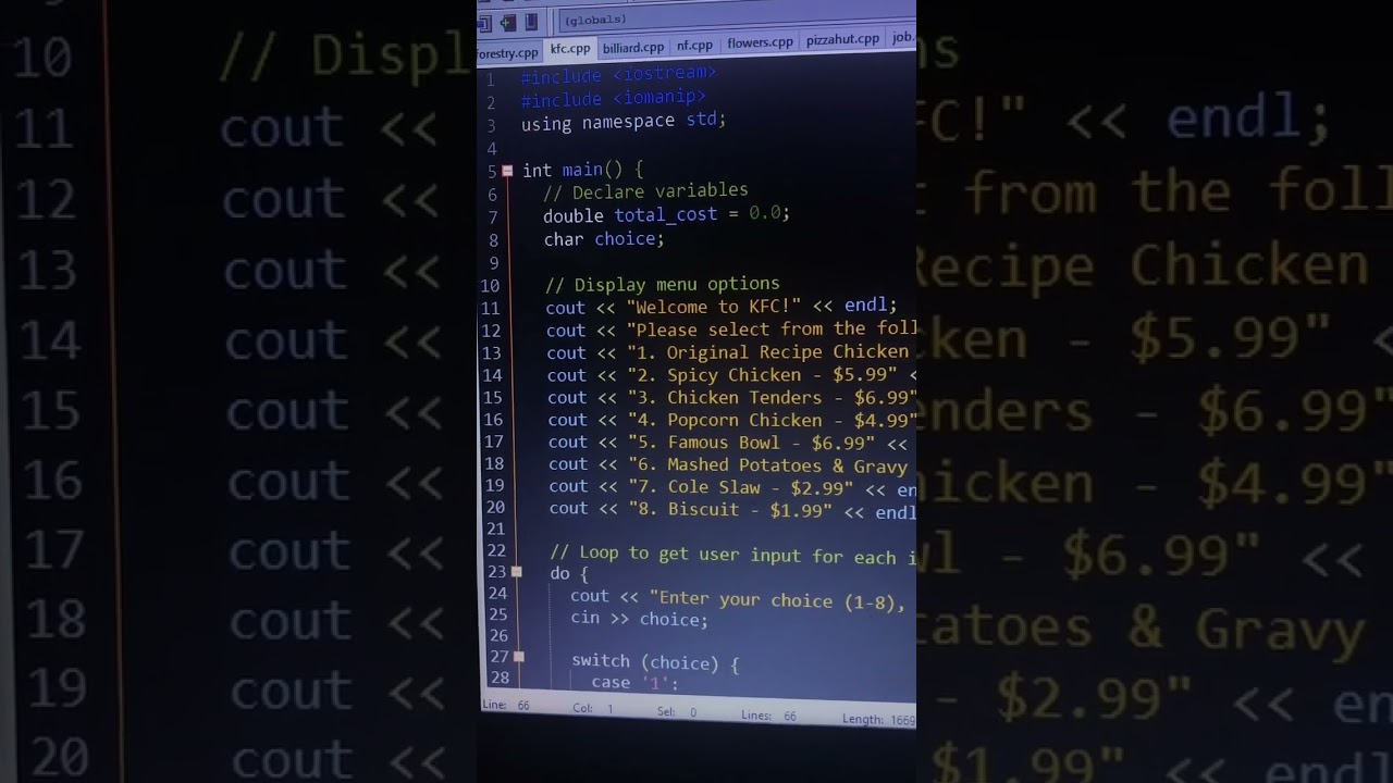 kfc c++#coders #codemasters #codelife #codingninja #codinglife #code #codersfoundation #coderstokyo
