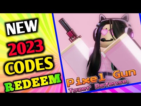 All Secret pixel gun tower defense Codes 2023 | Codes for pixel gun tower defense 2023 - Roblox Co