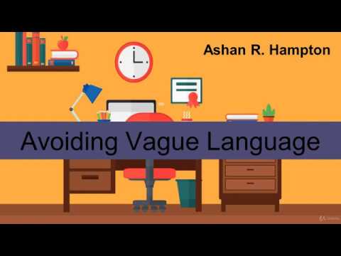 How to Avoid Vague Language in Expository Writing