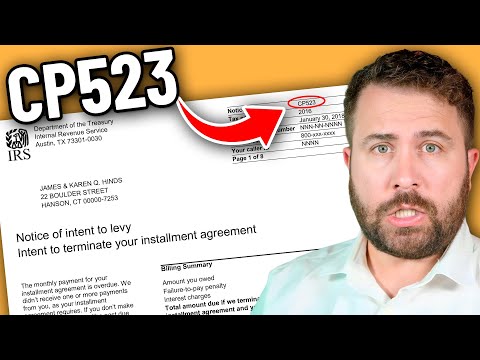 IRS Notice CP523 Explained: What It Is and What to Do