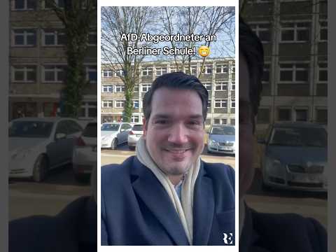 Perspektivwechsel an der Vincent-van-Gogh-Oberschule in Hohenschönhausen. ???? #shorts #trending #afd