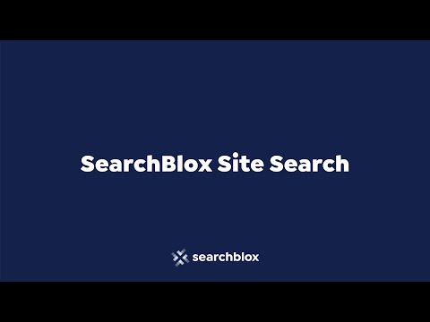SearchBlox Site Search - SearchBlox