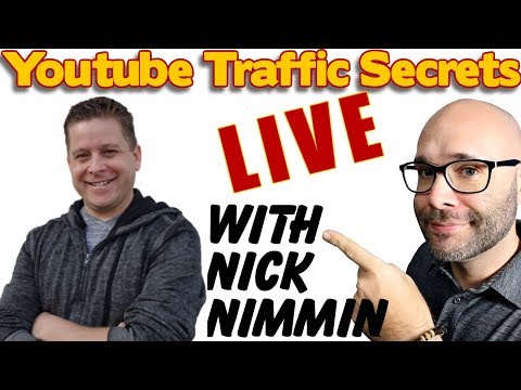 [Live With Nick Nimmin] How To Get Targeted Traffic With More Youtube ...