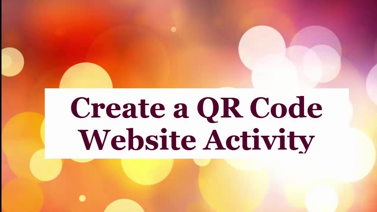 Create Simple QR Code Activities for Your Classes