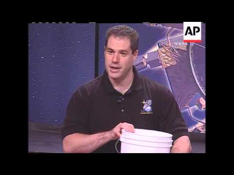 NASA says there appears to be plenty of water on the moon, according to data from a spacecraft inten
