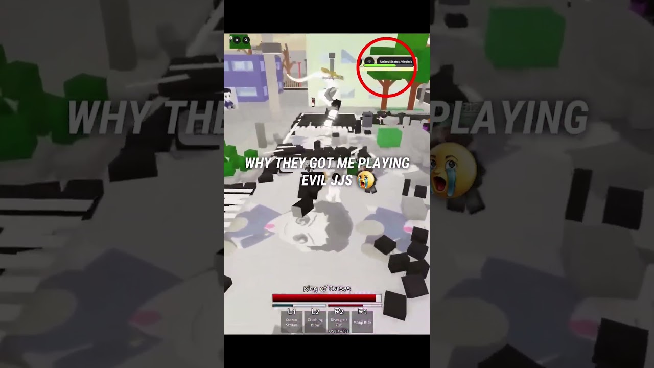 Average Virginia Server #roblox #jjs #jujutsushenanigans #battlegrounds #jjkgame