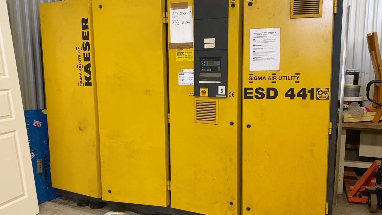 Kompressor Kaeser ESD 441, Fagersta, Klaravik auktioner