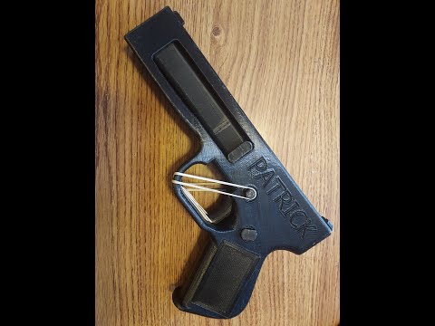 Songbird: A Primitive 3D Printed Pistol in .22LR