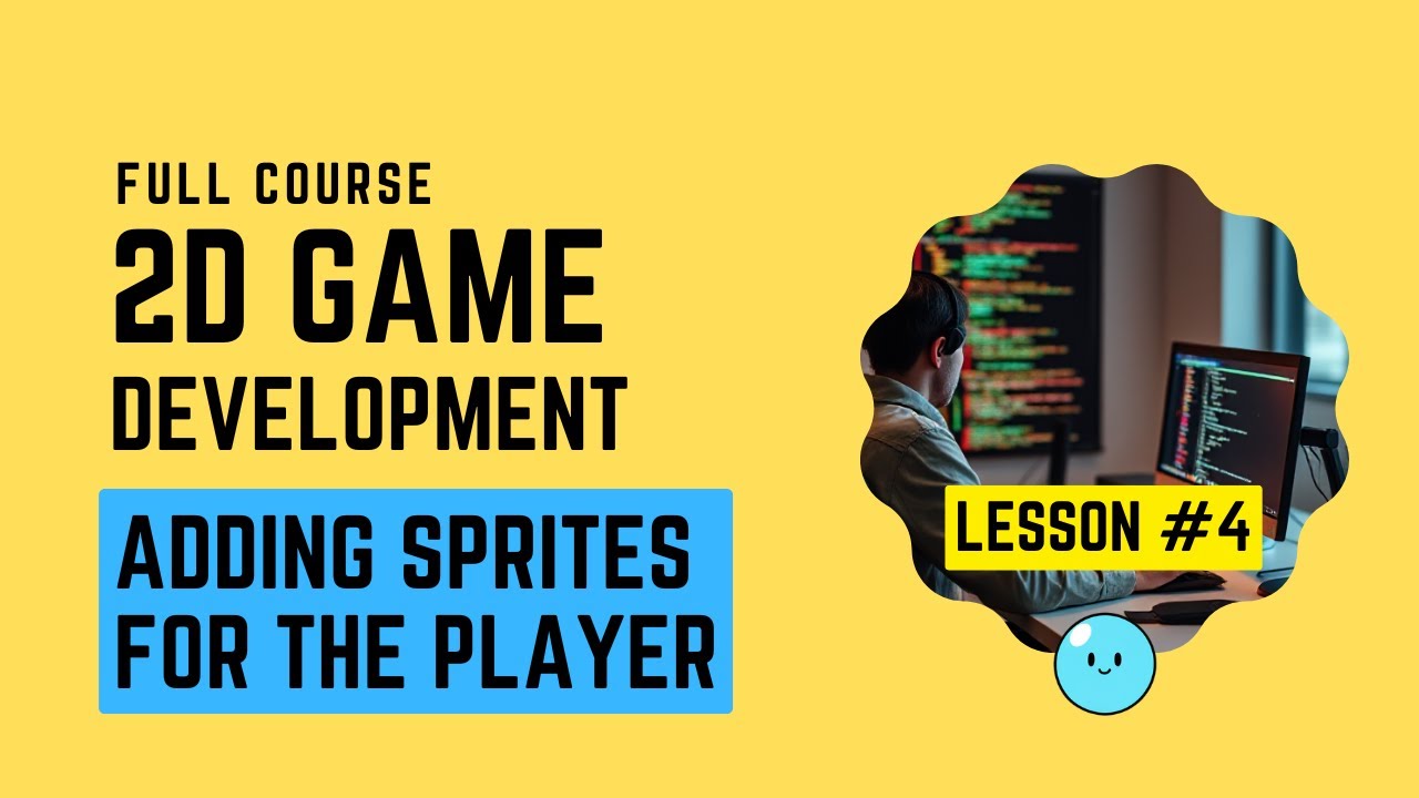 Python 2D Game DEV #4 - Adding Sprites for the Player