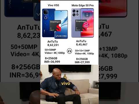 Moto Edge 50 Pro Vs Vivo V50 5G Comparison #motoedge50fusion #vivov50 camera
