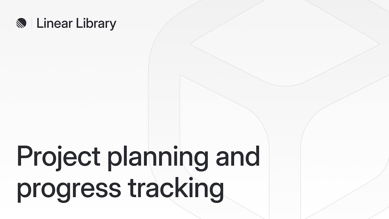 Project planning and tracking progress in Linear