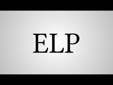 What Does "ELP" Stand For?