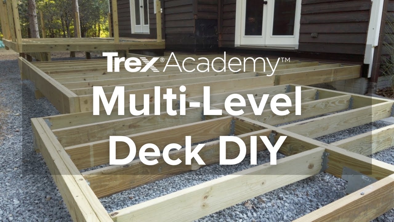 How to Build and Frame a Multi-Level Deck | Trex Academy