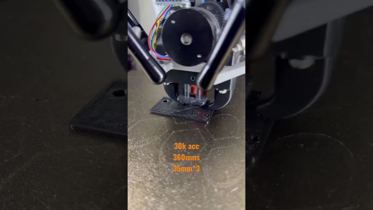 Modded Flsun Sr printing at real 360mm/s
