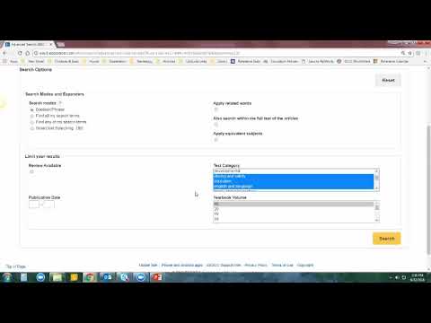 How to Video Guide - Mental Measurements Yearbook