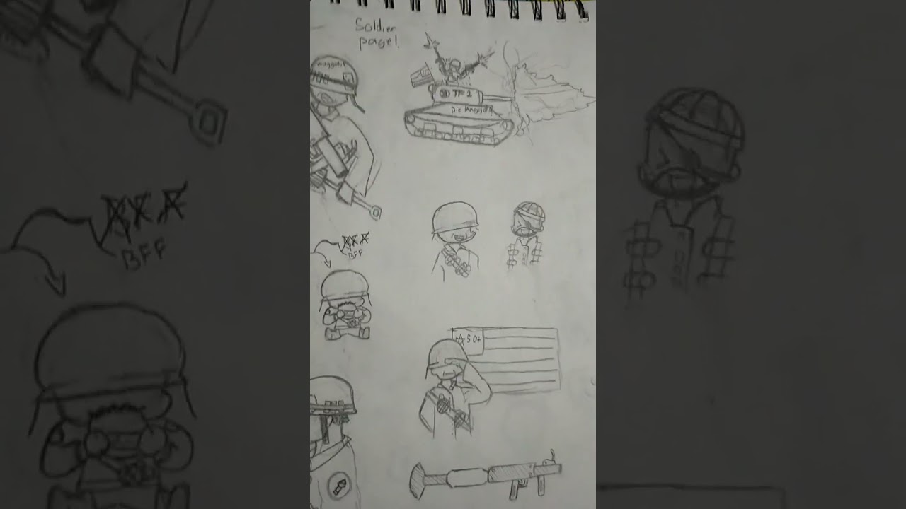 A tribute to Rick May #tf2 #teamfortress2 #fixtf2 #drawing