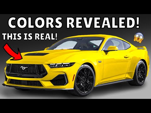 2024 Ford Mustang ALL Colors REVEALED!